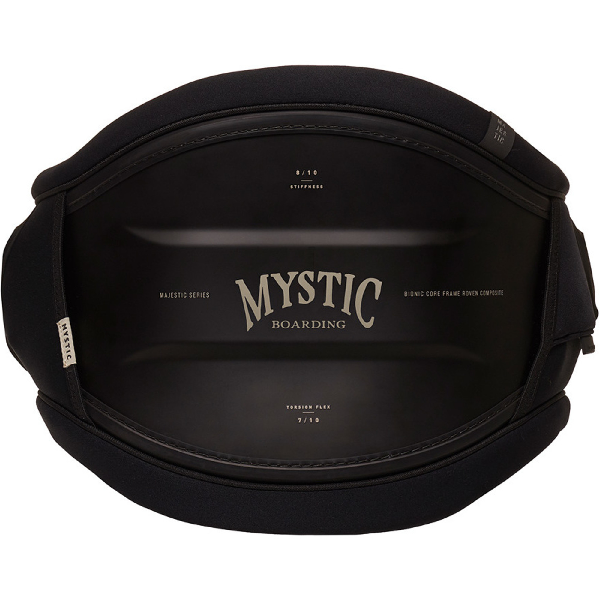 2025 Mystic Majestic Waist Harness 35003 230196 - Black - Boardsports ...